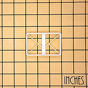 Origami Envelope cookie cutter, 1 piece - Bakerlogy