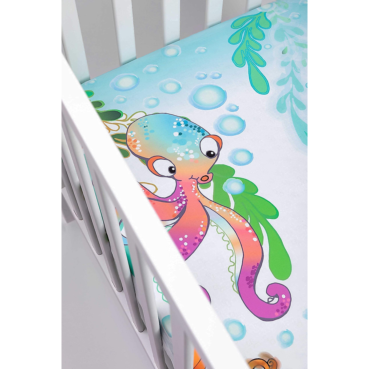 Baby Titi - Mermaid and Fairy Crib Sheets for Girls Bundle