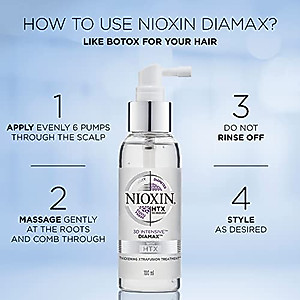 Nioxin Diamax Hair Thickening Treatment, 3.38 oz