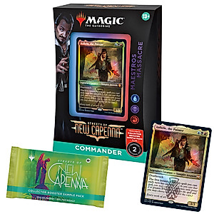 Magic: The Gathering Streets of New Capenna 5 Commander Deck Bundle – Includes 1 Obscura Operation, 1 Maestros Massacre, 1 Riveteers Rampage, 1 Cabaretti Cacophony, 1 Bedecked Brokers