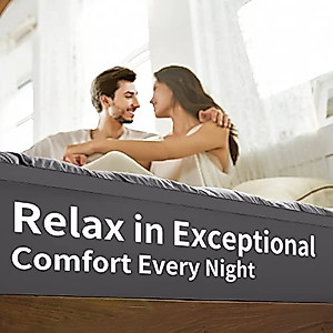 Cotby Mattress Topper King, Extra Thick Breathable Mattress Pad, Cooling Mattress Topper for Back Pain Relief, Mattress Protector Pillow Top Mattress Cover with 8"-21" Deep Pocket(Gray, King)