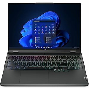 Lenovo Legion Pro 7 16IRX8H 16" WQXGA 240Hz Gaming Laptop, Intel Core i9-13900HX 2.2GHz, 32GB RAM, 1TB SSD, NVIDIA GeForce RTX 4090 16GB, Windows 11 Home, Onyx Gray