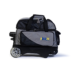 KAZE SPORTS 2 Ball Bowling Roller + 1 Ball Add On Spare Tote