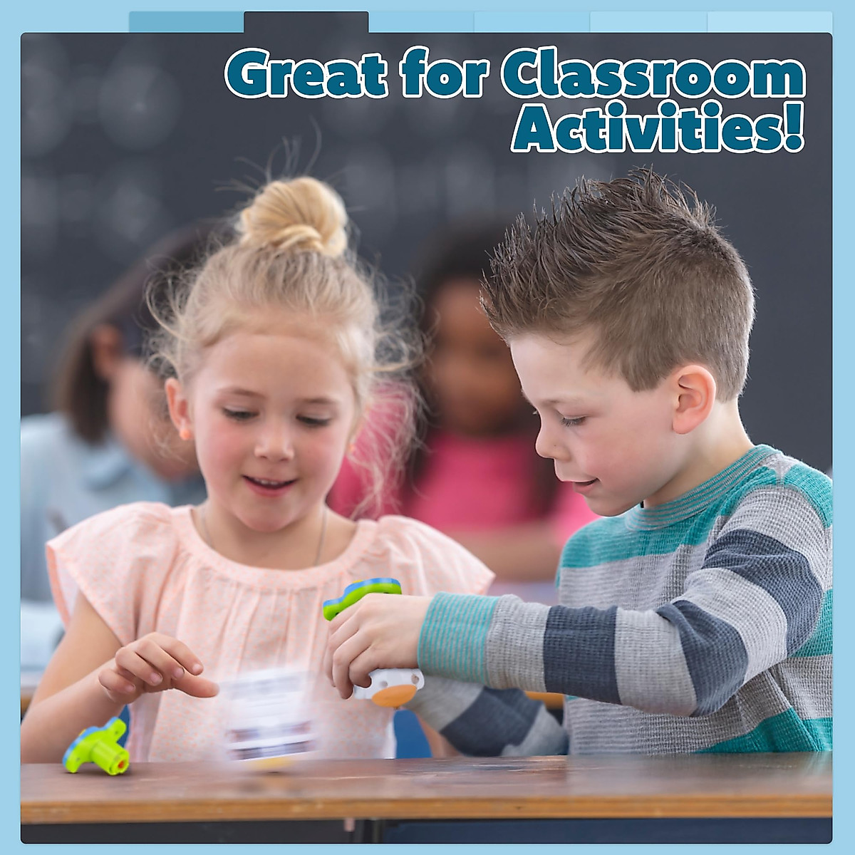 Light Up Animal Spinning Tops for Kids, 8 UFO Toys with Flashing LED Lights, Fun Birthday Party Favors, Goodie Bag Fillers Gift for Boys and Girls 3 4 5 6 7 8