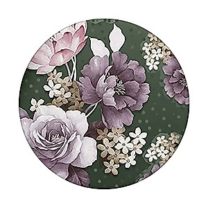Floral Cherry Blossoms Purple Phone Popper PopSockets Swappable PopGrip