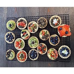 Xstronq Egg Tart Molds 32Pack Tart Pan 2.75inch, Mini Tart Tins Aluminium Mini Tart Pans for Baking (32Pack-2.75inch)