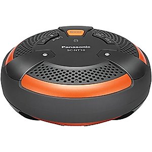 Panasonic SC-NT10-D TOUGH BlueTooth Portable Wireless Speaker System (Orange/Black)
