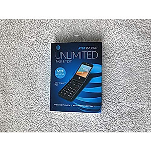 Cingular Flip 2 AT&T Prepaid GoPhone 4g LTE 4GB Flip Phone (Black) (4 GB)