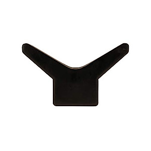 Attwood 11201-1 Boat Trailer Rubber Bow 3x3 Y-Stop, Black