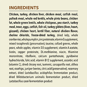 ACANA Highest Protein Meadowlands Grain-Free Dry Cat Food, Free-Run Chicken and Turkey and Chicken Liver Cat Food Recipe, 10lb