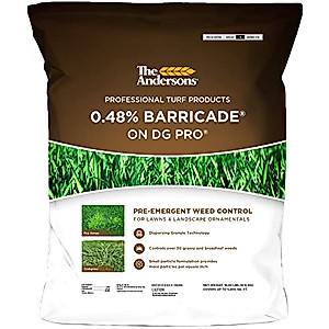The Andersons Barricade Professional-Grade Granular Pre-Emergent Weed Control - Covers up to 5,800 sq ft (18 lb)
