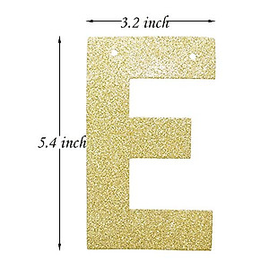 Soon to Be Mr & Mrs Gold Glitter Banner Sign Garland for Bridal Shower, Wedding Engagement, Bachelorette Party Decorations