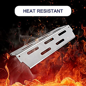 Secbinw Flavorizer Bars Applicable to Weber Genesis II 300 Series, ii 310, ii 330, ii S310, 66033, 66796, 66041, Gas Grill Stainless Steel Seasoning Stick Heat Deflector Barbecue Accessories (3+5)