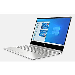 HP 2020 Newest Envy x360 Convertible 15.6-inch Full HD Touchscreen Laptop, 10th gen Intel Quad-Core i5-10210, 8GB DDR4 Memory, 512GB PCIe NVMe SSD, Webcam, Wi-Fi, Bluetooth, Windows 10 Home, Silver