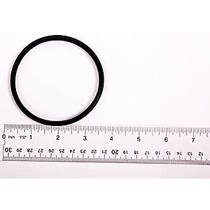 2 Pack Replacement Rubber Gasket Seal Ring 30 oz Tumbler Vacuum Stainless Steel Cup Flex Spare Yeti Ozark Trail Rocky Mountain Top Lid CocoStraw Brand (2 Pack Gaskets - 30oz)