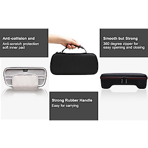 LTGEM Hard Case for NexiGo Gripcon Controller(Inside: 10.8"x4.1"x3.2") - Travel Protective Carrying Storage Bag