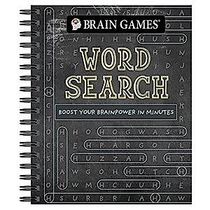 Brain Games - Word Search Puzzles (Chalkboard #2): Boost Your Brainpower in Minutes (Volume 2)