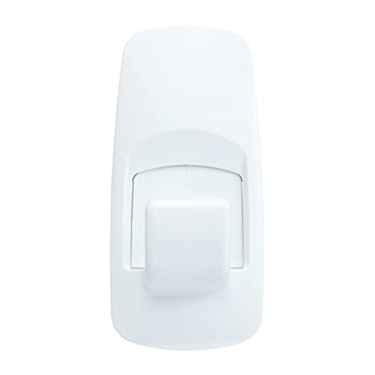 Command Jumbo Utility Hooks, Damage Free Hanging Wall Hooks with Adhesive Strips, No Tools Wall Hooks for Hanging Decorations in Living Spaces, 2 White Hooks and 4 Command Strips