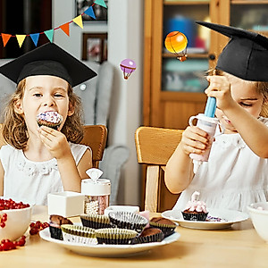 Graduation Cupcake Liners, SANNIX 450pcs Congrats Grad Baking Cups 2023 Cupcake Wrappers Paper Wraps Muffin Liners for Graduation Birthday Party Candy Cake Decorations Supplies (9 Designs)