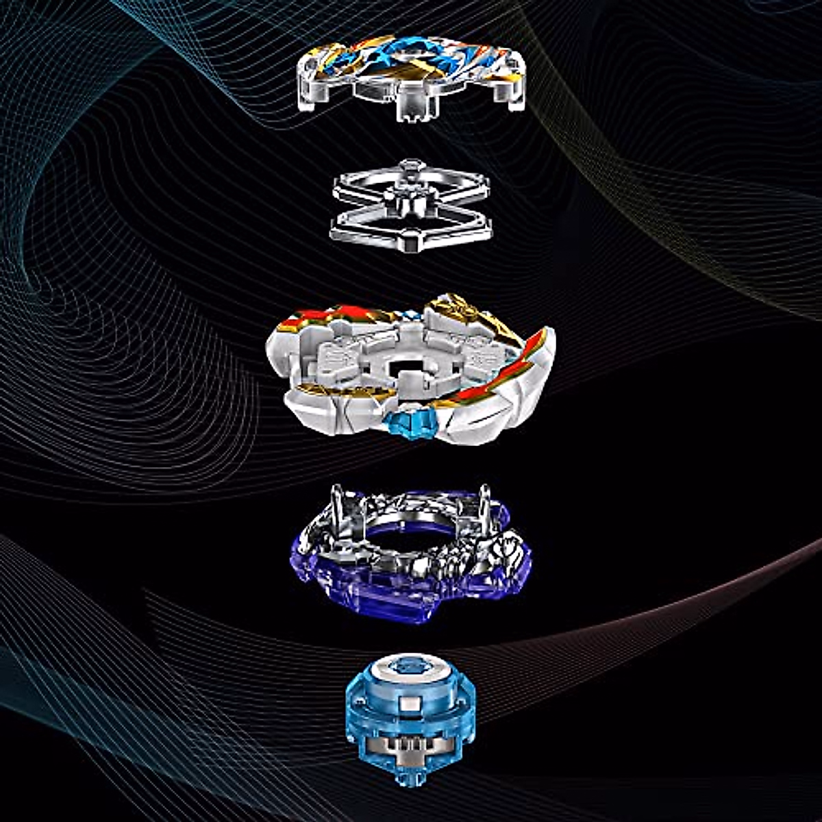 BEYBLADE Burst Pro Series Ace Dragon Spinning Top Starter Pack - Attack Type Battling Game Top with Launcher Toy