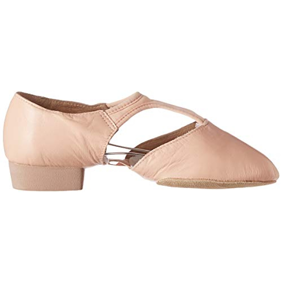 Bloch Women's Elastospllit Grecian Dance Shoe, Pink, 8 Medium US