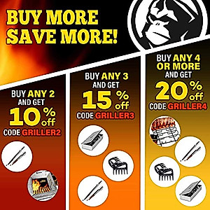 MOUNTAIN GRILLERS Hamburger Patty Paper - Wax Papers to Separate Frozen Pressed Patties - 750 Burger Sheets for Easy Release from Burger Patty Paper - Perfect for BBQ Hamburger Patty Press