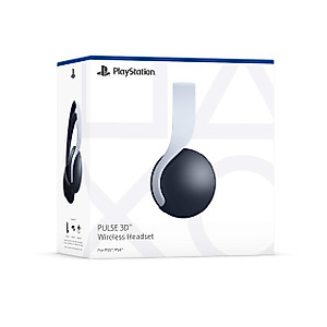 Sony Pulse 3D Wireless Headset for PlayStation 5 & PlayStation 4 - White (Renewed)
