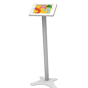 Beelta Tablet 10.2 Floor Stand Kiosk Compatible with 10.2 iPad 7 8 9 Anti Theft Key Lock Swivel BSF301T
