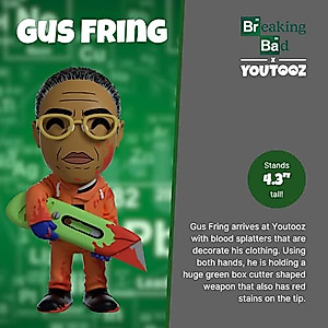 Youtooz Breaking Bad Gus Fring 4.6" Inch Vinyl Figure, Gusavo Fring from Breaking Bad, Los Pollos Hermanos Boss by Youtooz Breaking Bad Collection