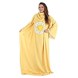 Care Bears Funshine Bear Wearable Throw Blanket - ST Yellow