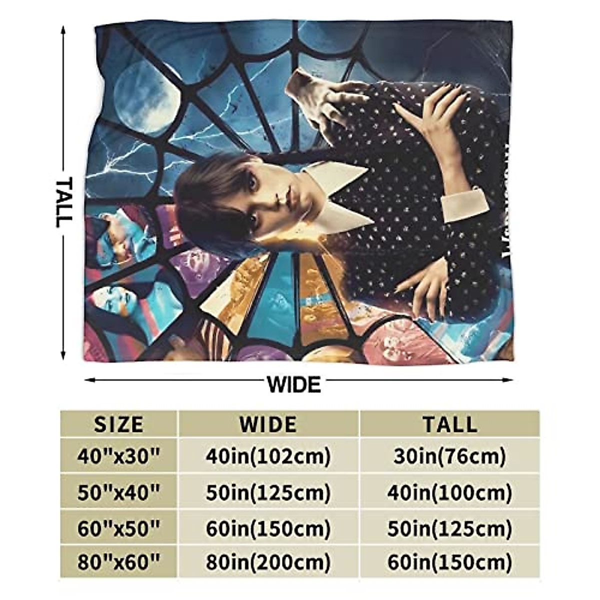Super Soft Flannel Blankets Comfortable Throw Blanket for Sofa Bedroom Office Travel,Suitable for Teenagers, Adults (50"x40")