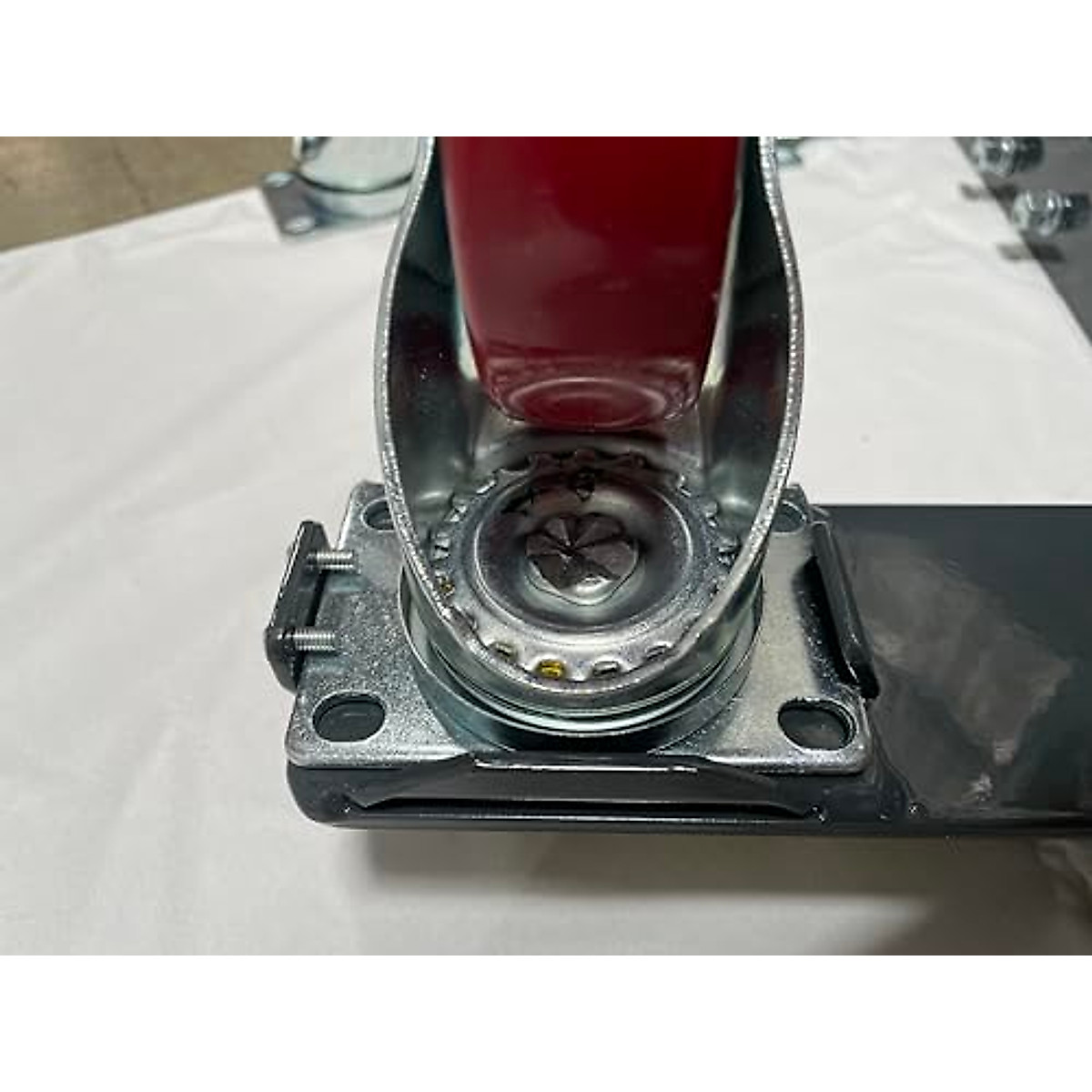 Tilting Work Stand, 150lbs Capacity, Steel, 22x21", 28 to 38" Height, 45 Degree Tilting Work Table/Tilting Stand Pake Handling Tools