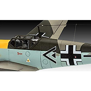 Revell GmbH 03893 Messerschmitt Bf109 F-2 Plastic Model Kit, Grey Camouflage