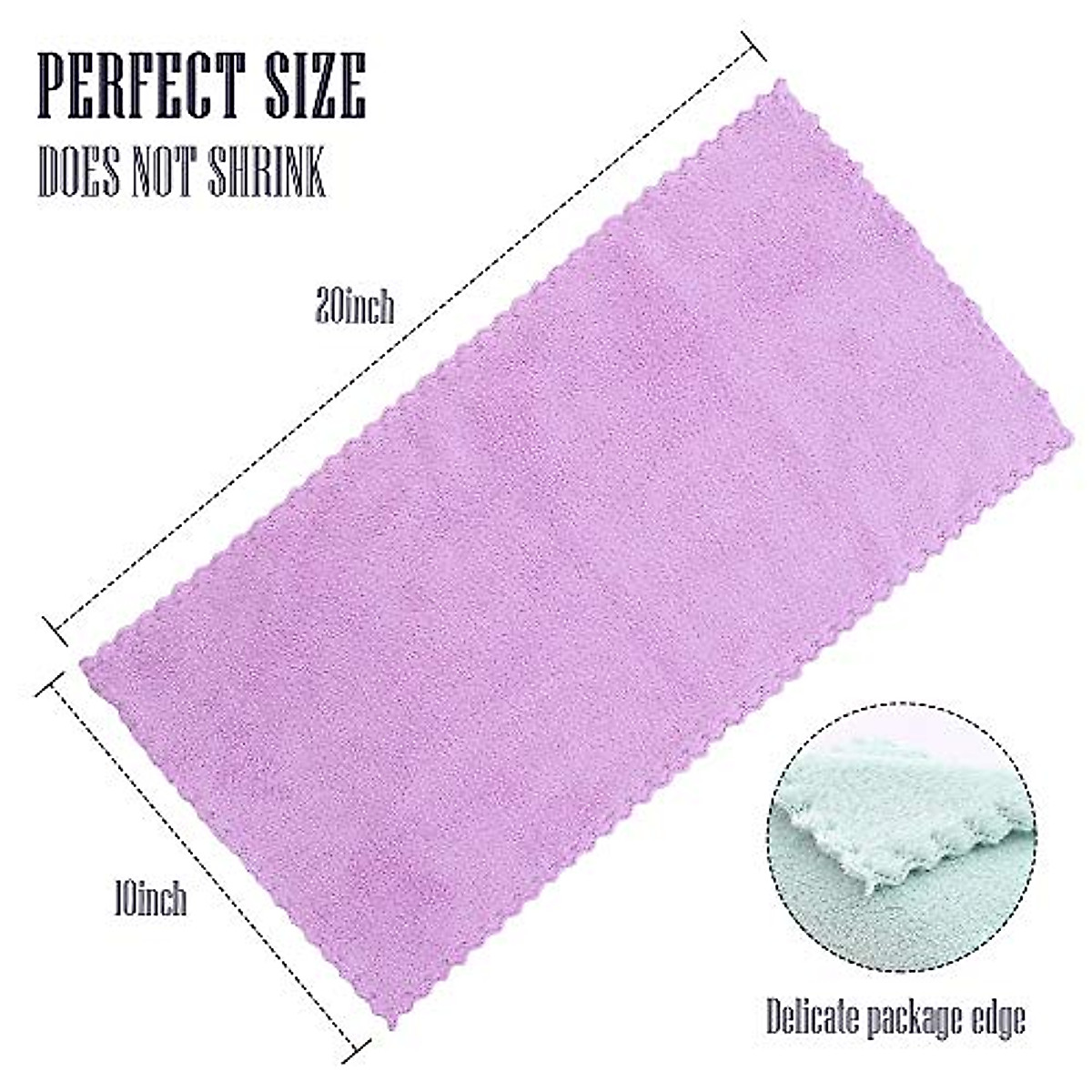 Super Soft Burp Cloths 8 Pack - Thick Baby Washcloths - Extra Absorbent - Perfect Size Large 20" by 10" - Light and Easy to Carry - Milk Spit Up Rag - Burpy Cloths for Unisex, Boy, Girl - Multicolored