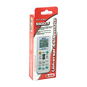 Nippon America Universal Air Conditioner Remote Control Compatible for Daikin, Hitachi, Carrier, Panasonic, LG, Sharp, Haier, Midea, Whirlpool, Bosch, Olympus, Toshiba, Samsung and 1000 More Brands