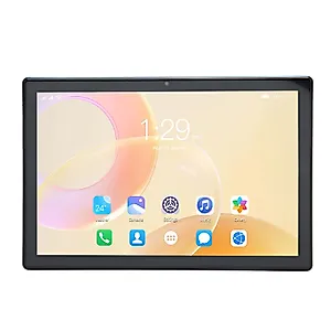 10 Inch Tablet Dual Camera 2 Card Slots 4G Network Office Tablet Blue IPS for School (US Plug)