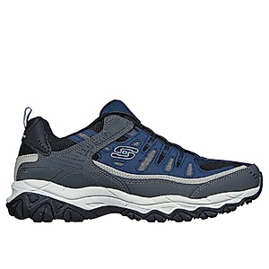 Skechers Sport Men's Afterburn M. Fit Wonted Loafer,navy/gray,9.5 M US