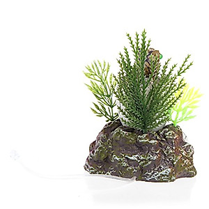 TERNCOEW Aquarium Decorations Small Ornaments Baby Dinosaur In Egg For Fish For Tank Aquatic Pet Supplies With Air Hose Aquarium Heater Light Thermometers Gravel Sand Decorations