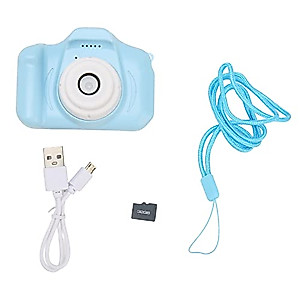 Kids Digital Camera, Front Rear 8MP Toddler Selfie Camera with 32GB Card for Teens Students Boys Girls