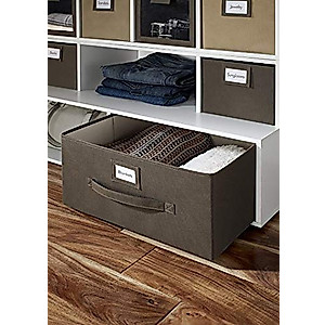 ClosetMaid 25069 Deep Closet Bin, Brown