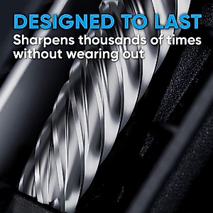 PowerMe Electric Pencil Sharpener - Battery Operated, for Home, Office, School, Artist, Students – Ultra Portable Automatic Pencil Sharpener, ideal for No. 2 And Colored Pencils (Drawing, Coloring)