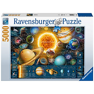 Ravensburger Space Odyssey Jigsaw Puzzle - 5000 Piece Adventure for Adults | Expert Craftsmanship | Stellar Artwork | Educational and Fun | Ideal for Family Bonding