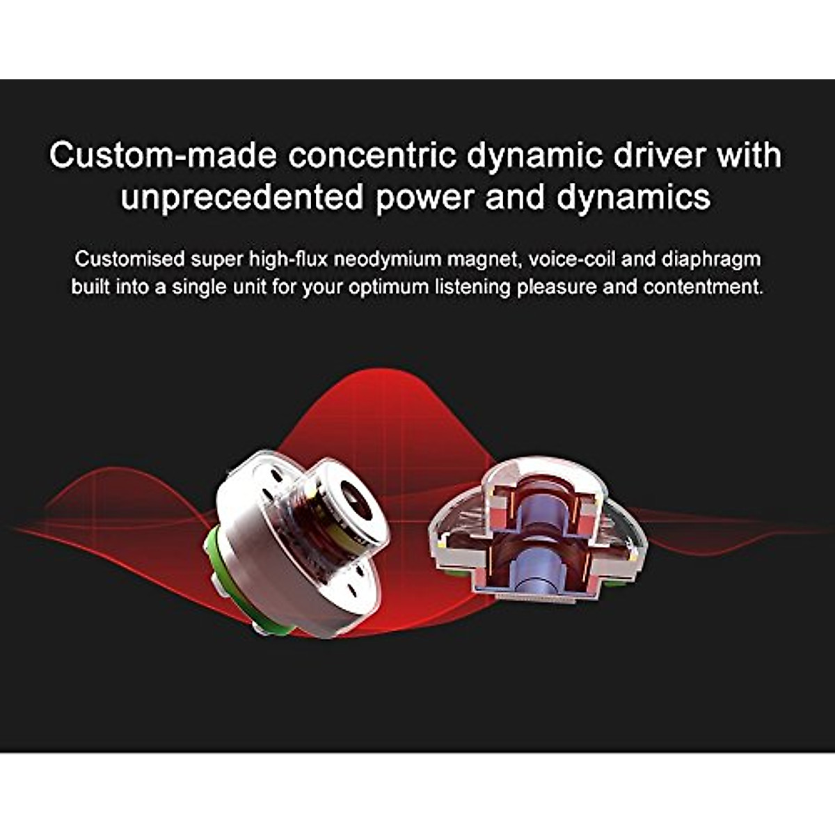 Kinboofi TRN V80 Balance in Ear Headphone, 2BA and 2DD Hi-Fidelity Stage Monitor Earphone Metal Studio Audio Headset with Detachable 2Pin Cable Netural Sound Musician Earbuds(Blue No Mic)