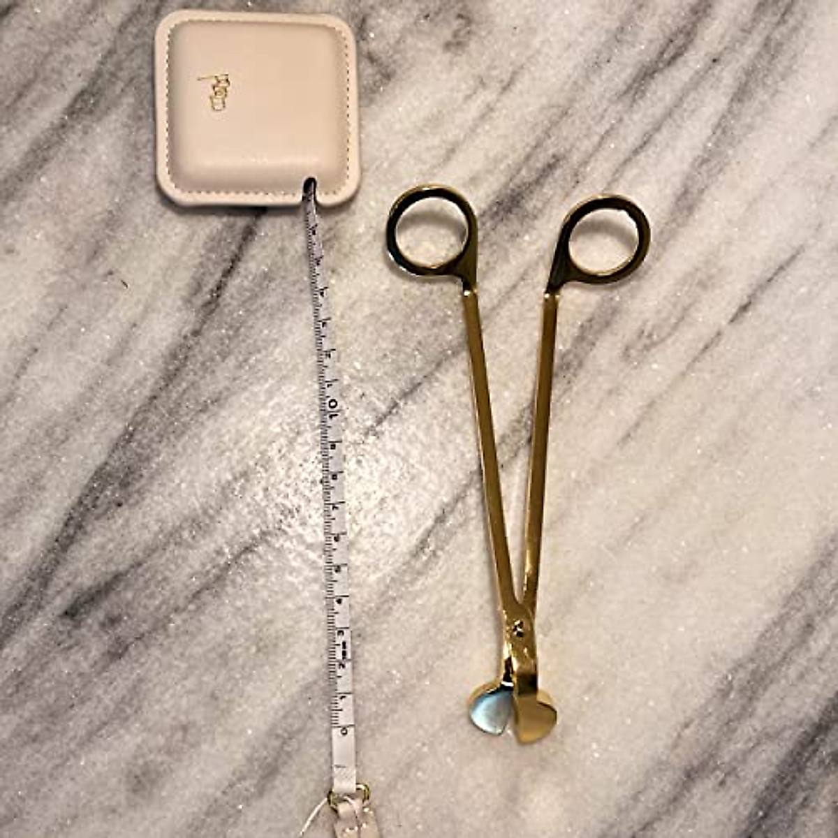 Paddywax Candle Accessories Wick Trimmer, Shiny Brass