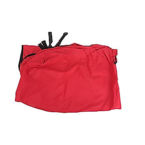 Outdoor Swing Cushion Cover 3 Seater Swing Chair Cushion Replacement Sleeve Swing Seat Pads Cushion Cover Replacement for Patio Garden Yard(Red)