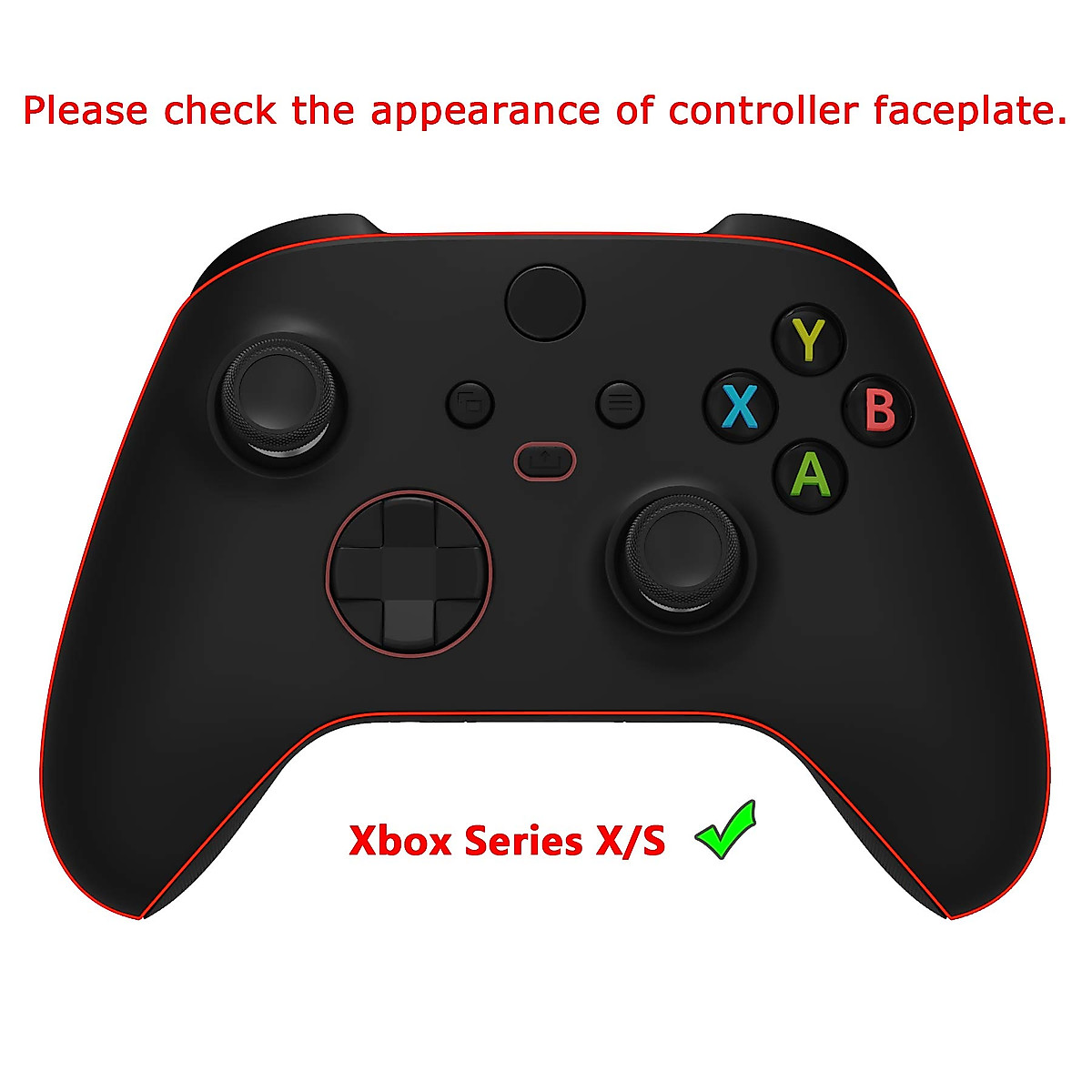 eXtremeRate Replacement Side Rails Grip for Xbox Core Wireless Controller, Chameleon Purple Blue Accessories Back Panesl Handles Cover Shell for Xbox Series X & S Controller [Controller Excluded]