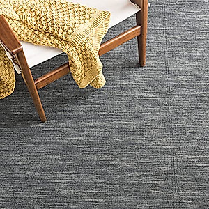 Safavieh Kilim Collection 5' x 8' Charcoal/Grey KLM850H Handmade Premium Wool Living Room Dining Bedroom Area Rug