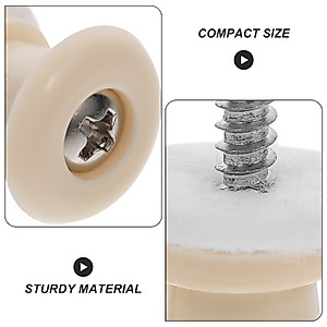 SUPVOX 2pcs Guitar Strap Lock Buttons Mushroom Head Non Slip for Electric Acoustic Guitar Bass Parts Accessories ()