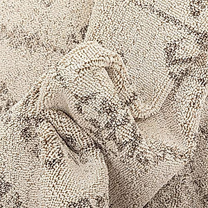 Well Woven Loop-De-Loop Concetta Moroccan Trellis Beige Kilim-Style 3'11" x 5'10" Area Rug