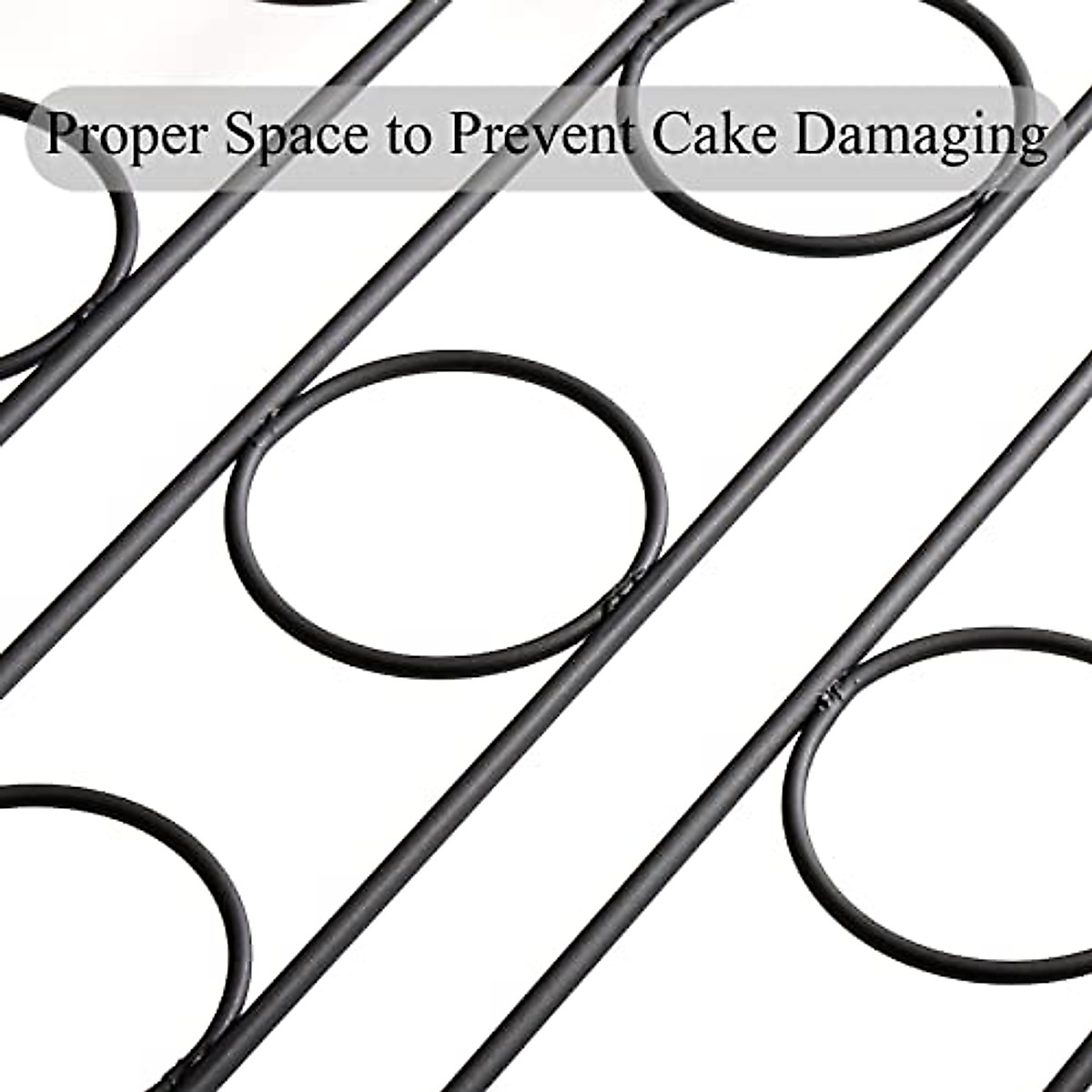 Hiceeden 20 Holes Ice Cream Cone Stand, Non-Stick Cupcake Cone Baking Rack, Metal Ice Cream Holder Cupcakes Pastry Tray for Baking, Cooling, Displaying, Serving Treats